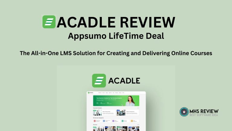 Acadle Review: Simplify Your Online Learning